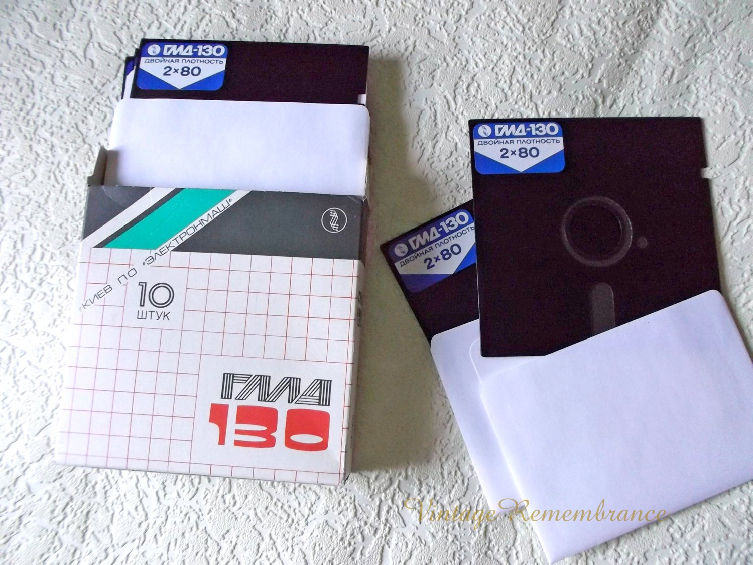 Vintage Antique Floppy Disk 5.25" Diskette five-inch Rare Old Computer ...