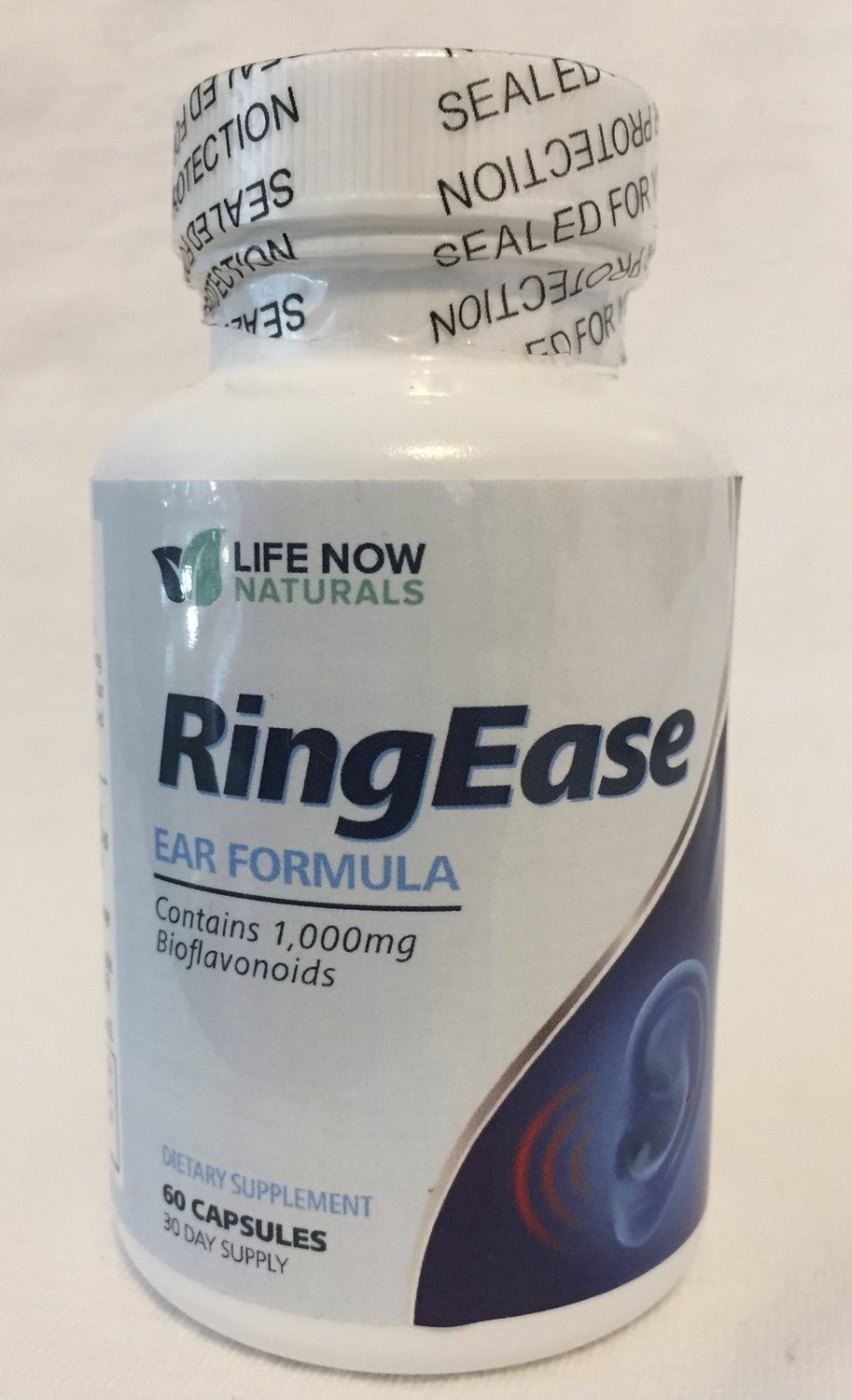 RingEase by Life Now Naturals Ear Ringing Formula 60 Capsules