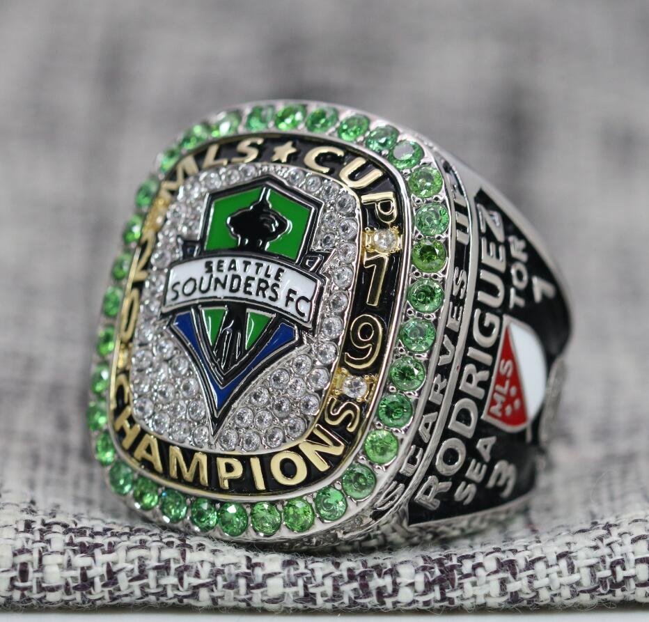 2019 Seattle Sounders FC MLS Cup championship RING 8-14S