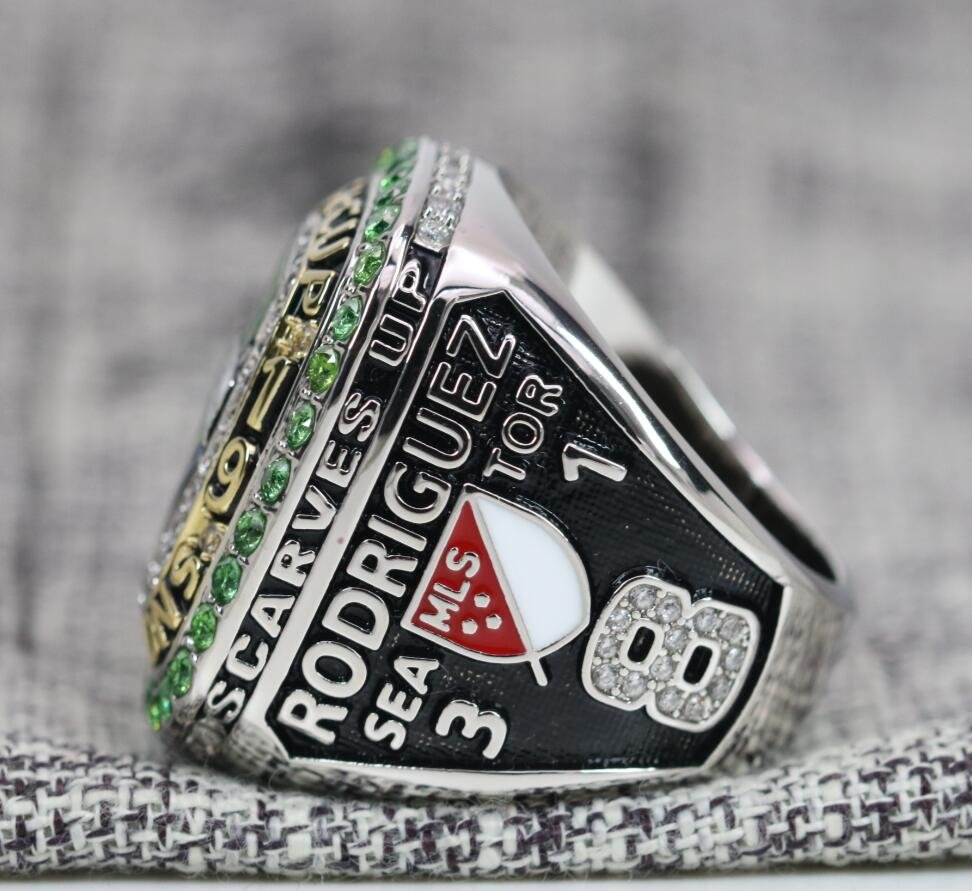 2019 Seattle Sounders FC MLS Cup championship RING 8-14S
