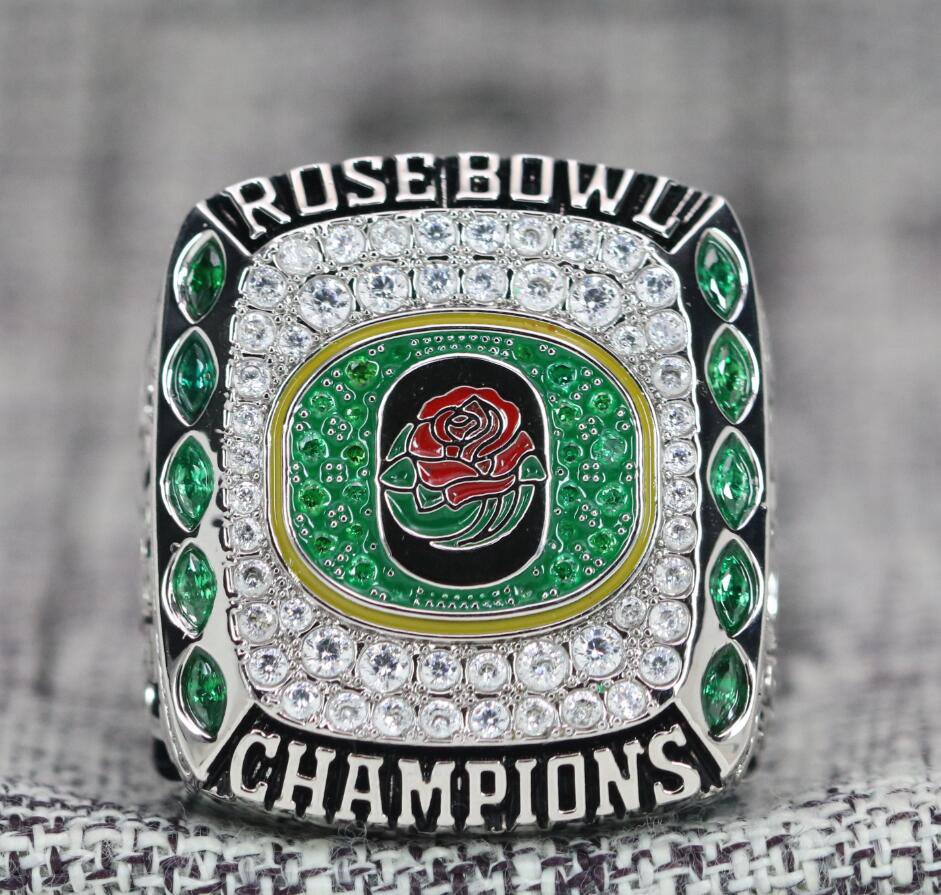 2020 Oregon Ducks Rose Bowl College NCAA championship RING 7-15S
