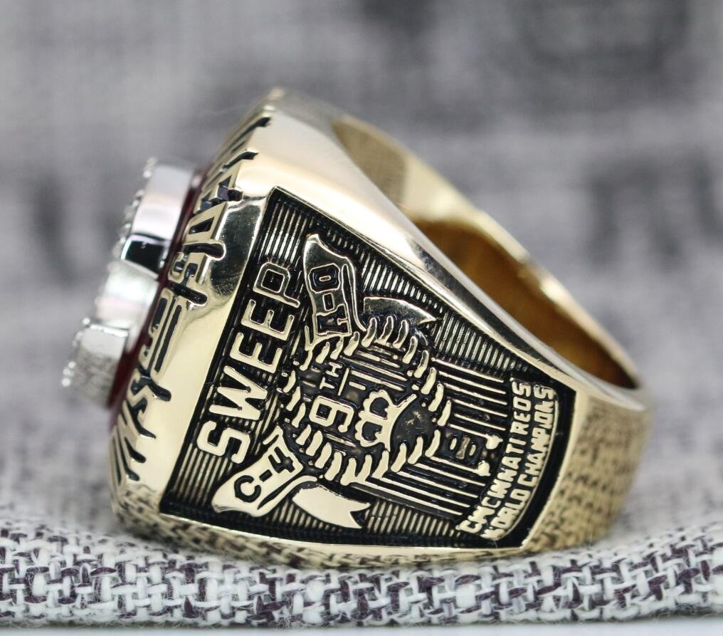 1990 CINCINNATI REDS MLB world series Championship Ring 7-15S