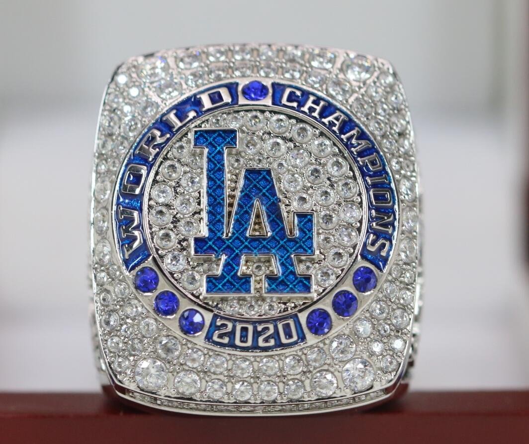 HOT MLB 2020 Los Angeles Dodgers CHAMPIONSHIP RINGS 7-16 size