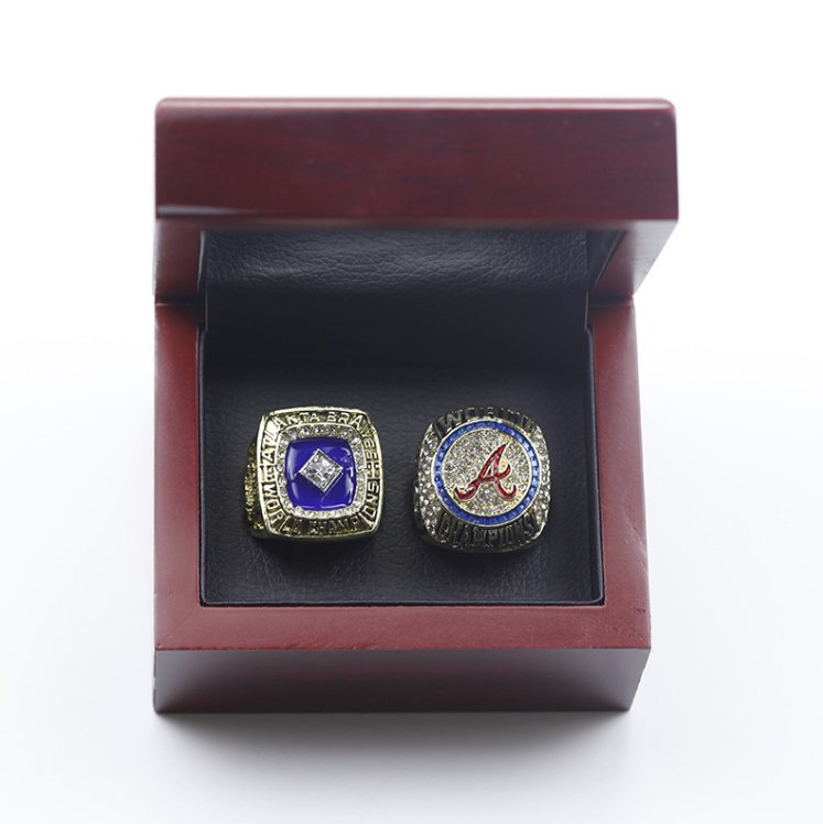 1995 2021 Atlanta Braves MLB world series championship rings without ...