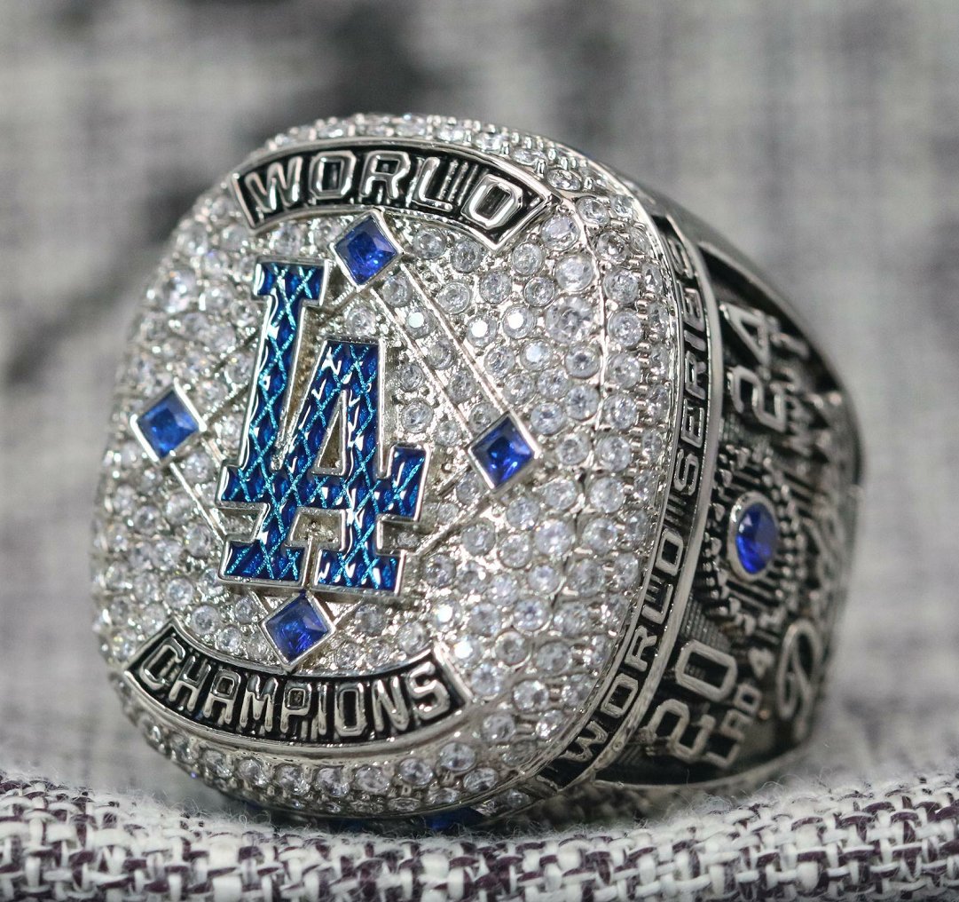OHTANI 2024 Los Angeles Dodgers World series CHAMPIONSHIP RINGS 7-16 ...