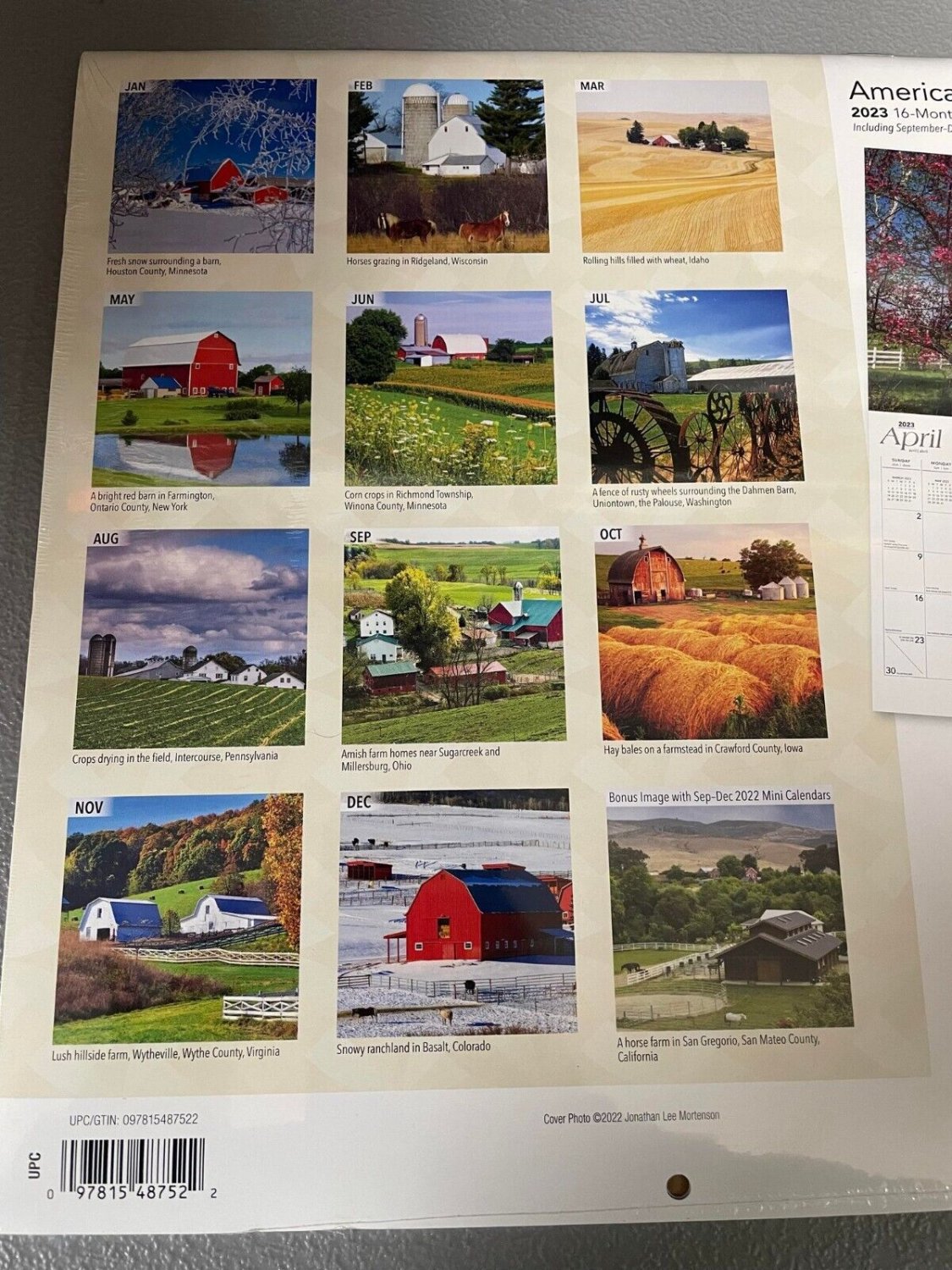 2023 American Farm Calendar