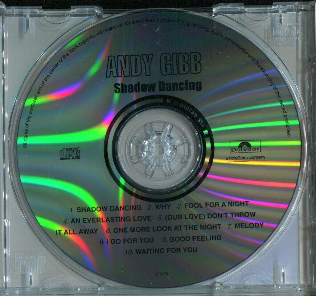 Andy Gibb ‎- Shadow Dancing - CD