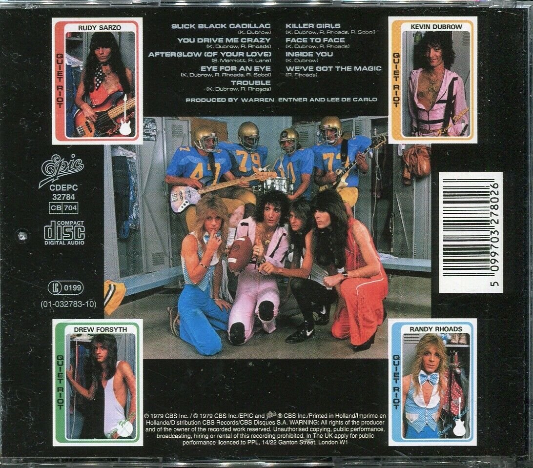 Quiet Riot ‎- Quiet Riot II - CD