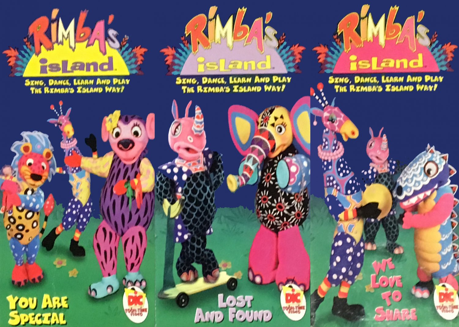 Rimba's Island 6 Episode Compilation on DVD+R