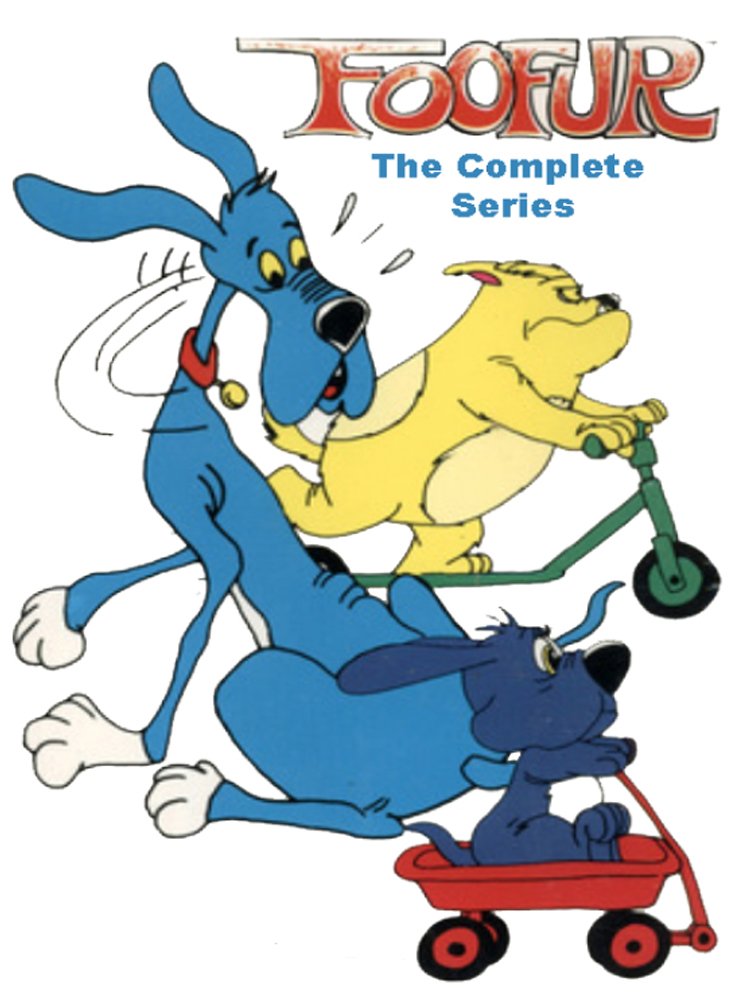 Foofur COMPLETE 1980s TV Series on 4 DVD+R set