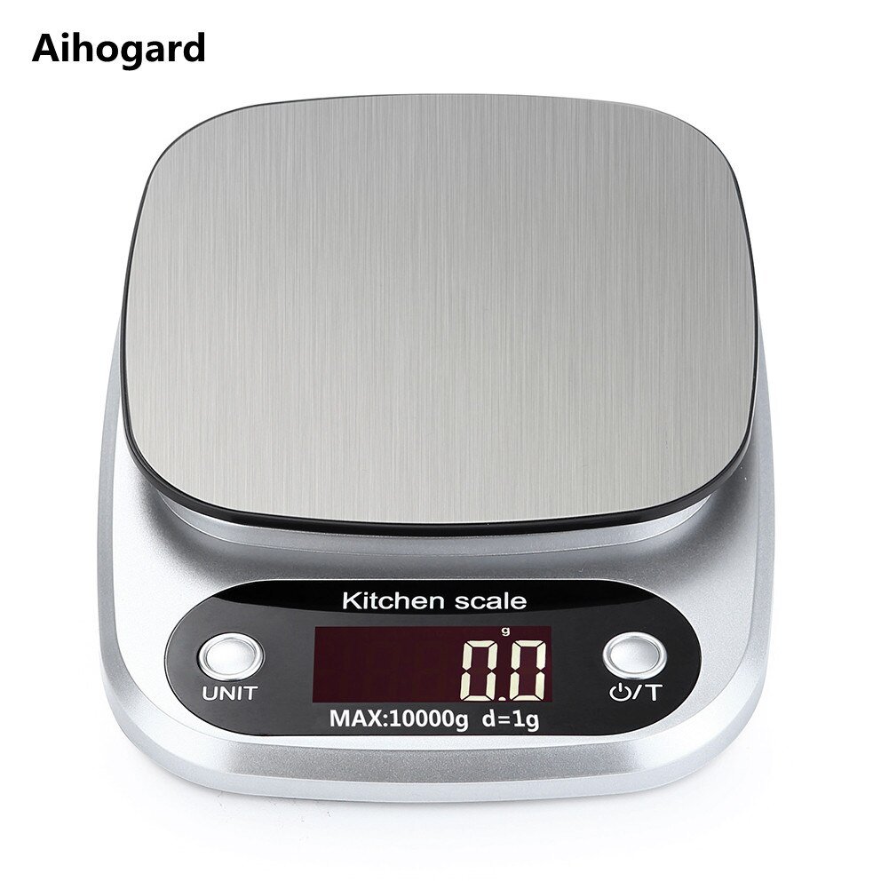 10Kg LCD Electronic Kitchen Scale Household Balance Cooking Measure ...