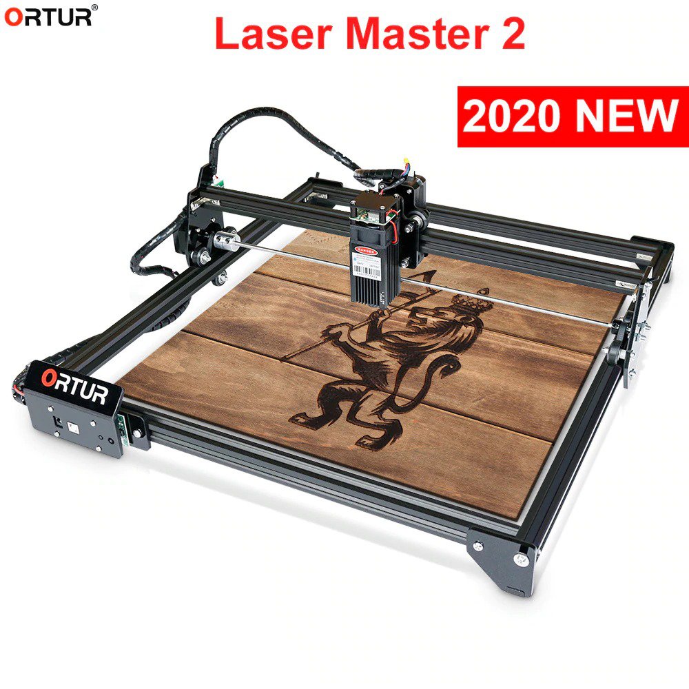 ORTUR Laser Master 2 Laser Engraving Cutting Machine 32-Bit Motherboard 7W Laser Printer CNC Router