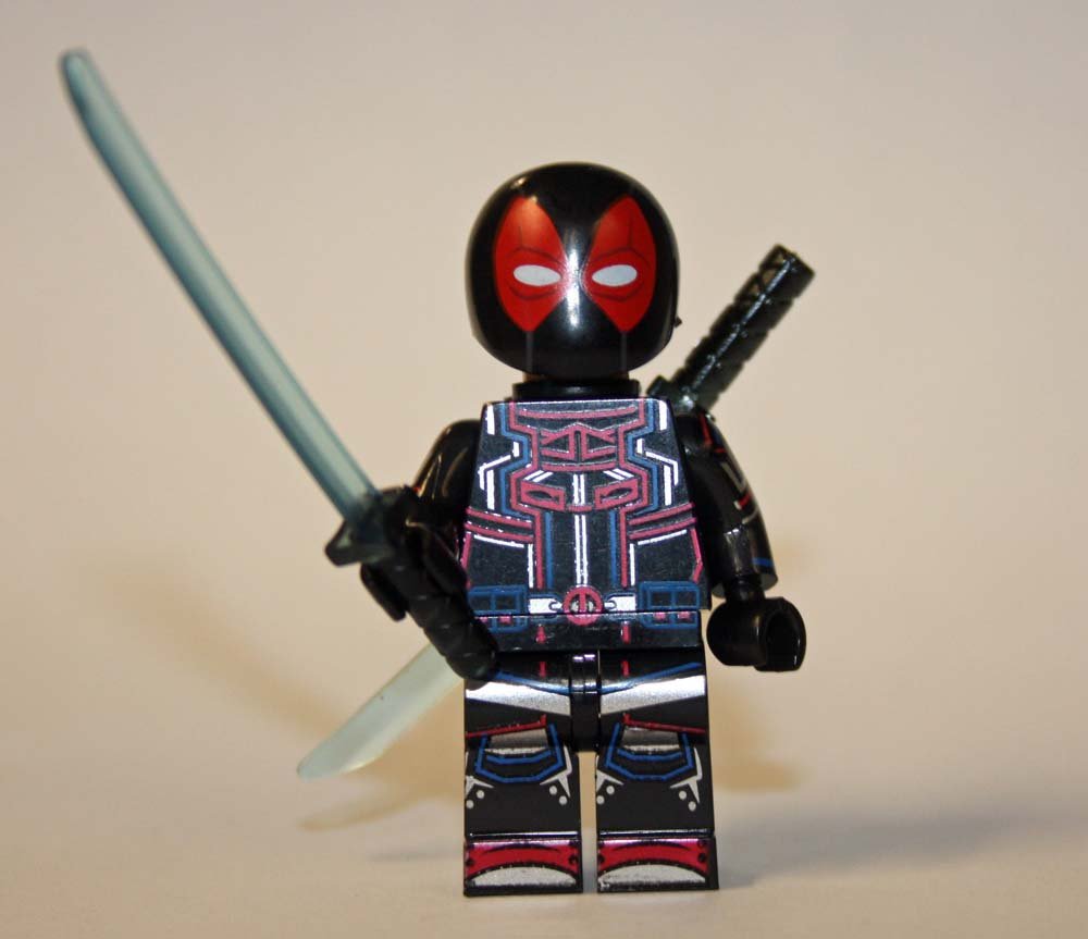 Deadpool Tron Marvel Comic Minifigure