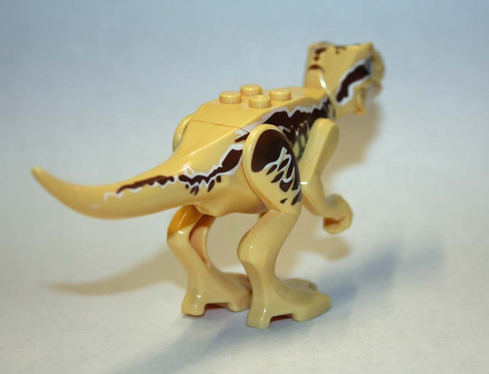 Tyrannosaurus Rex Tan Jurassic World dinosaur minifigure