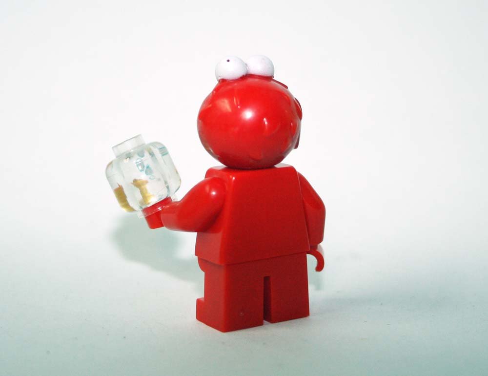Elmo Sesame Street Kids TV Show Cartoon Minifigure