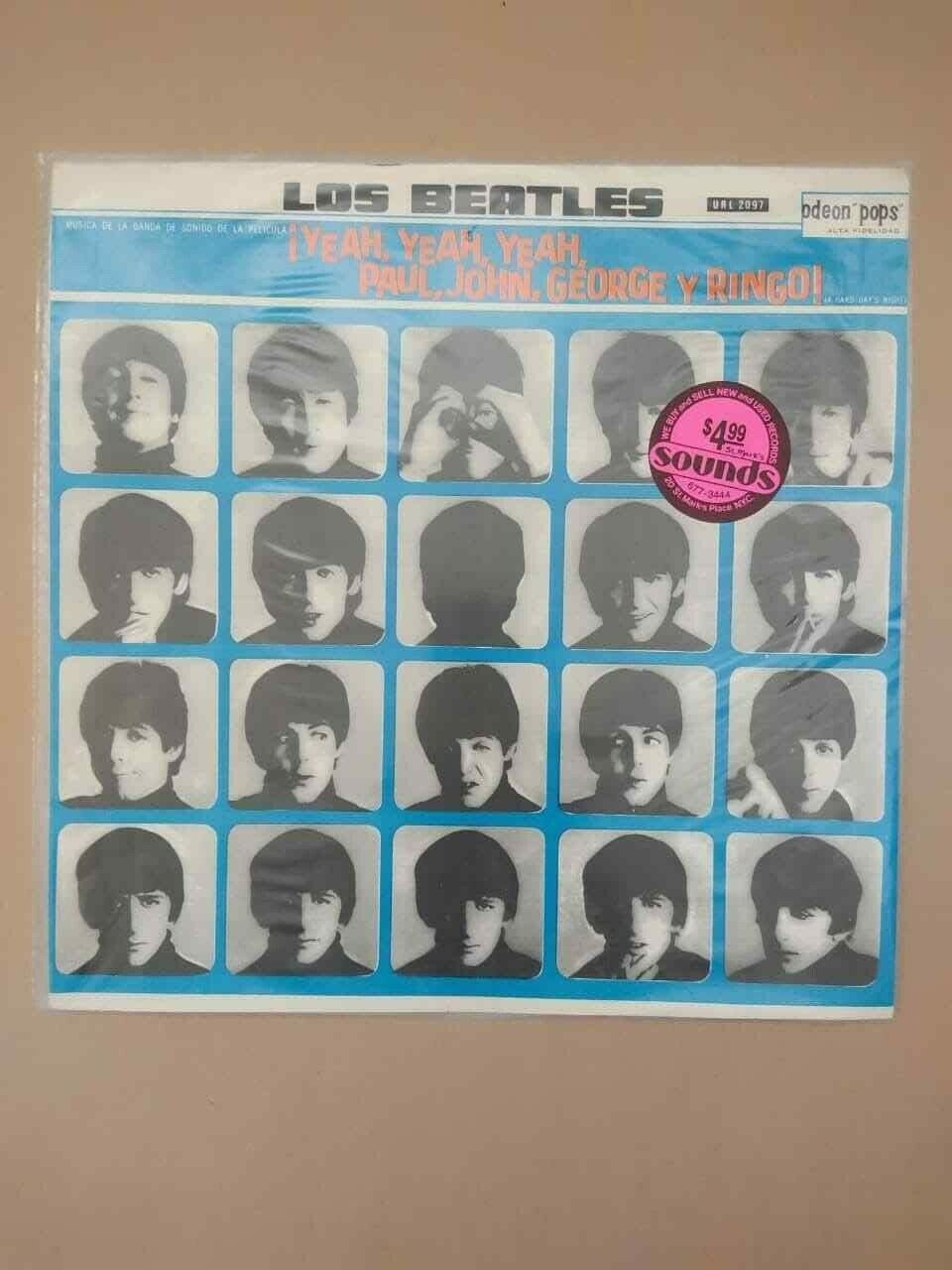 The Beatles - Yeah, Yeah, Yeah, Paul, John, George Y Ringo URL 2097, Uruguay