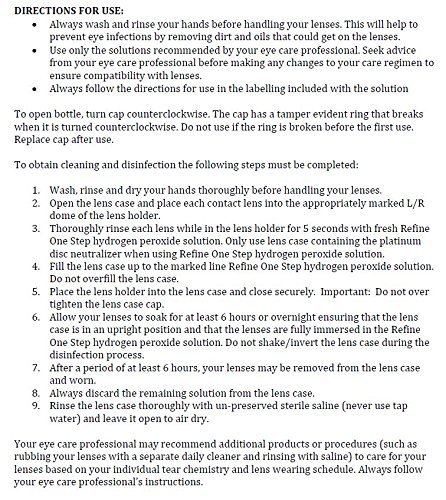 Refine One Step - Hydrogen Peroxide Solution (12 Fl. Oz)