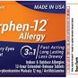 Chlorphen-12 Allergy 100 Count Chlorpheniramine Maleate 12 mg (New ...