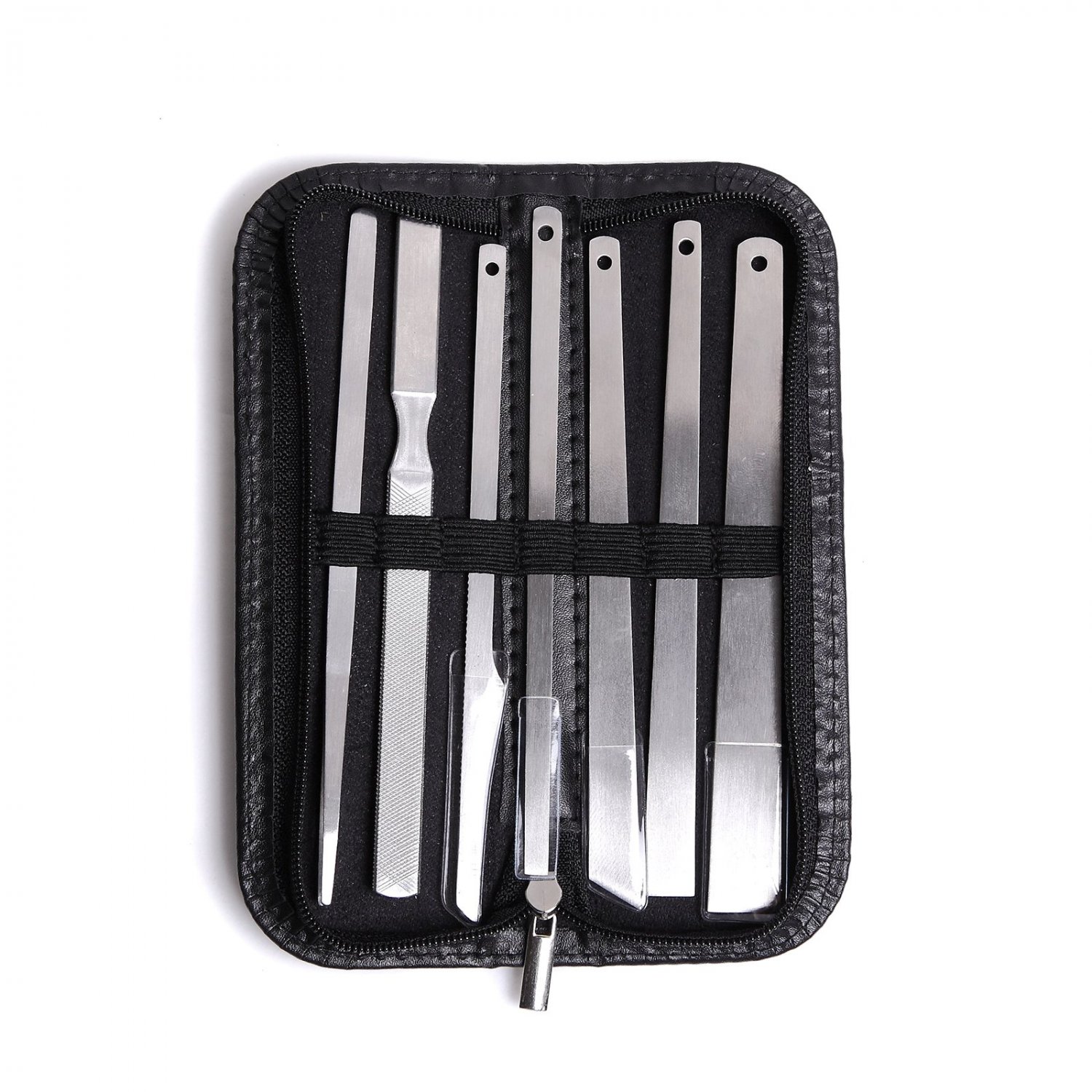 NKTM Professional Pedicure Knife Set - 7 Piece Stainless Steel Nail ...