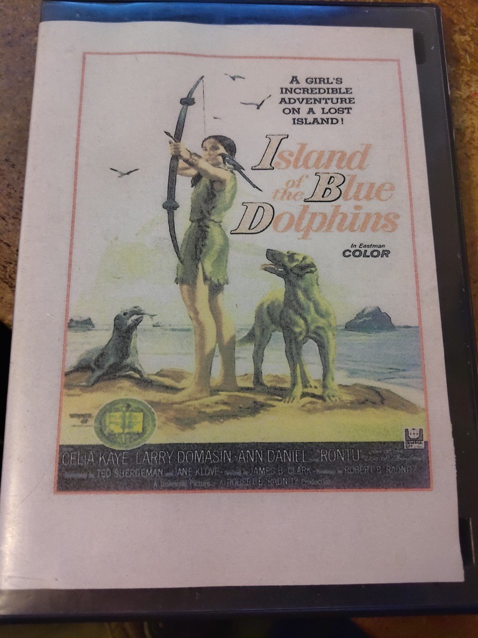 ISLAND OF THE BLUE DOLPHINS ( RARE 1964 DVD ) * CELIA KAYE * LARRY ...