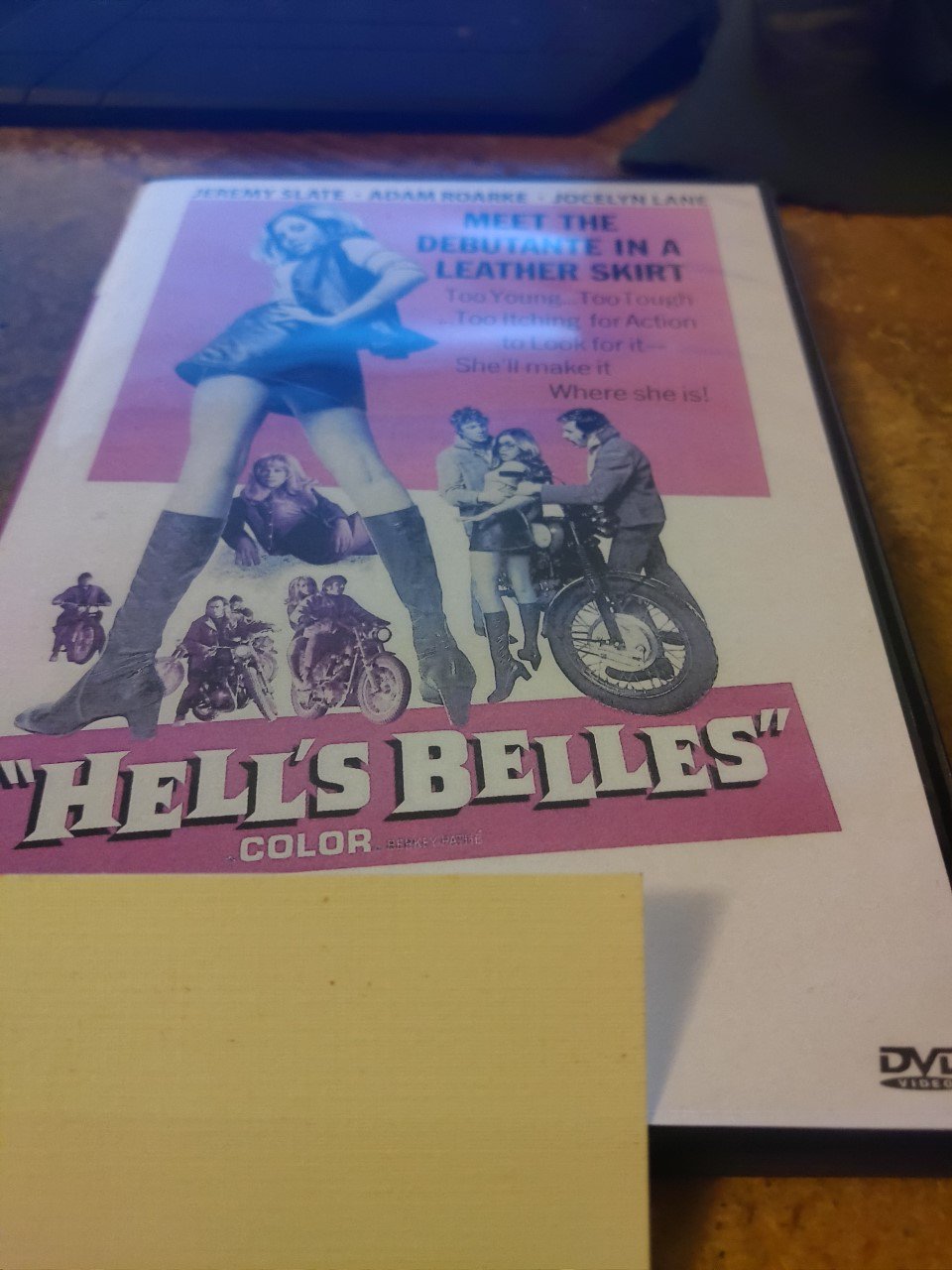 HELL'S BELLES ( Rare 1969 DVD ) - Jeremy Slate, Jocelyn Lane