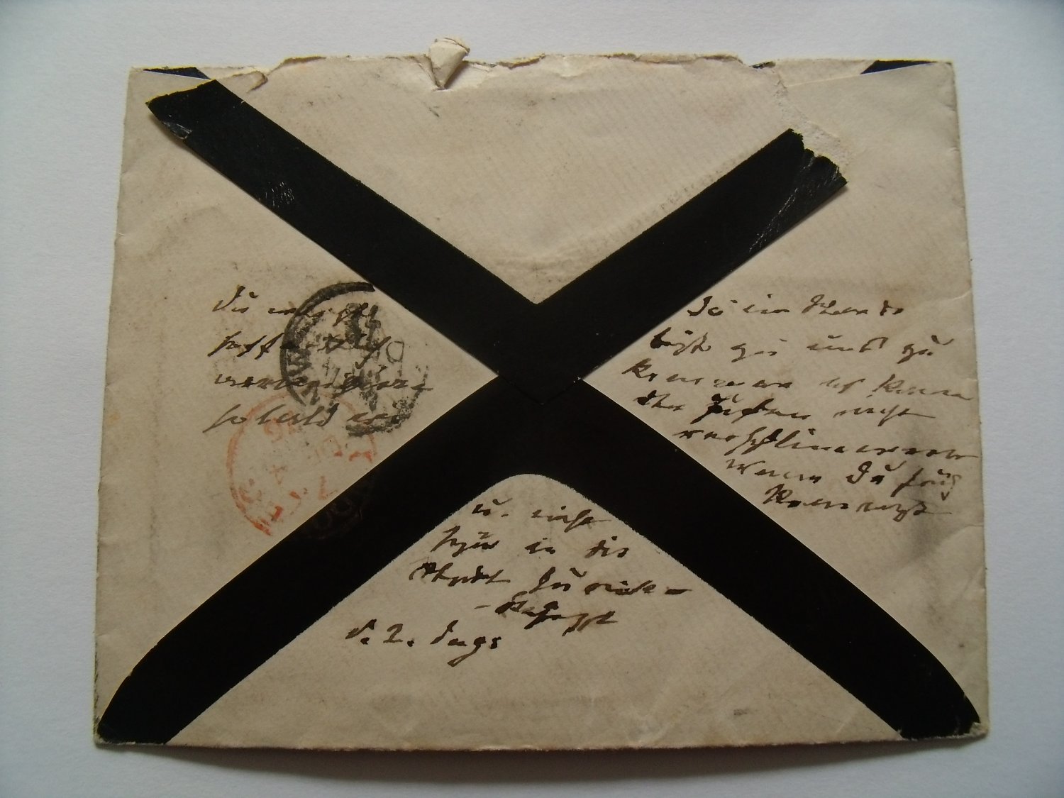 Victorian Mourning Envelope
