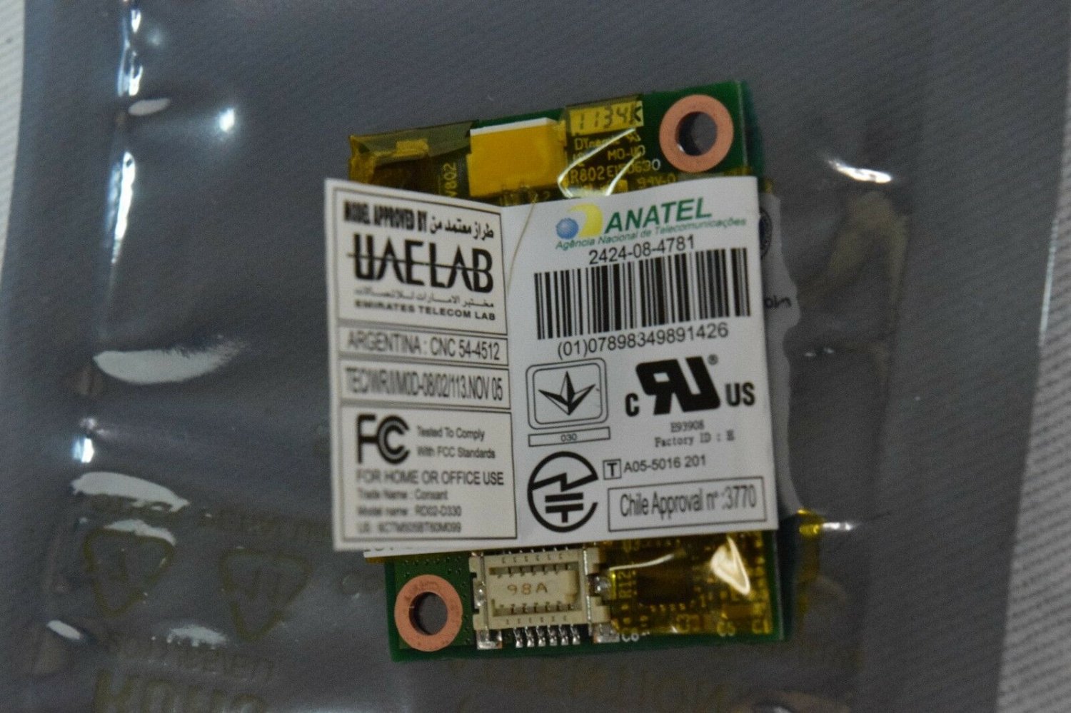 Lenovo ThinkPad T420 Laptop Modem Board FRU P/N 60Y3207