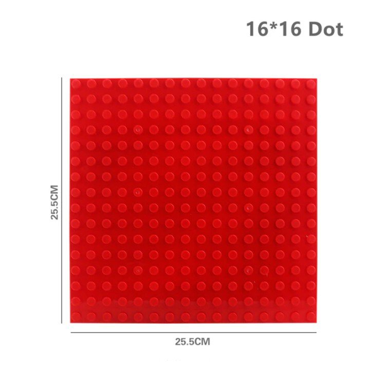 Classic Red Baseplate 11023 Building Toy Set for Preschool Kids, Boys ...