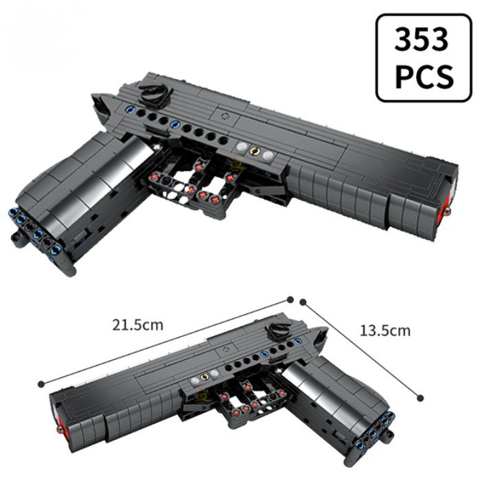Magnum Revolver - Diy Weapon Ausini Military Building Blocks ...