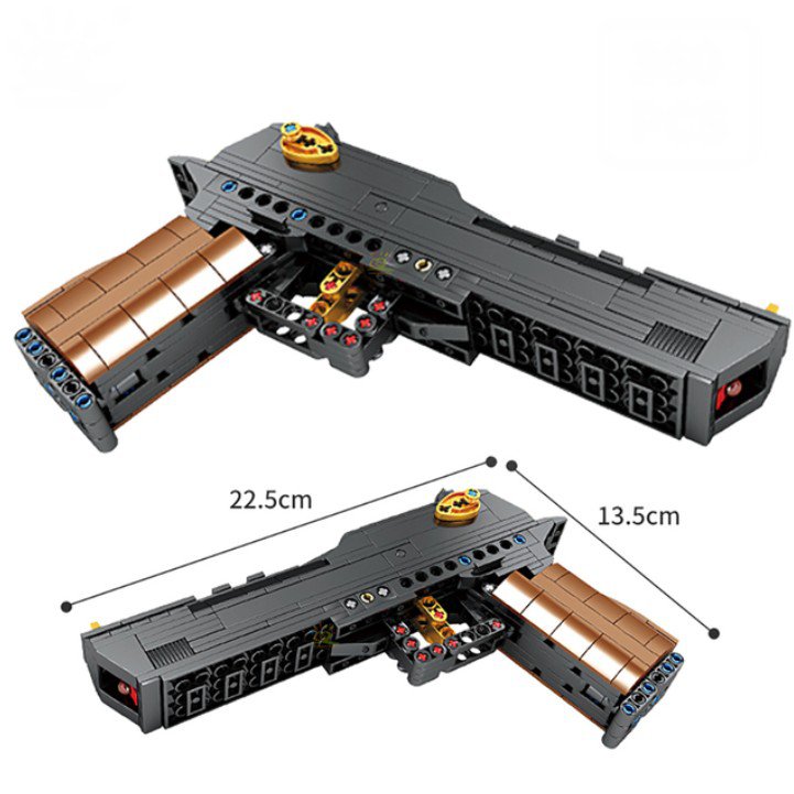 Magnum Revolver - Diy Weapon Ausini Military Building Blocks ...