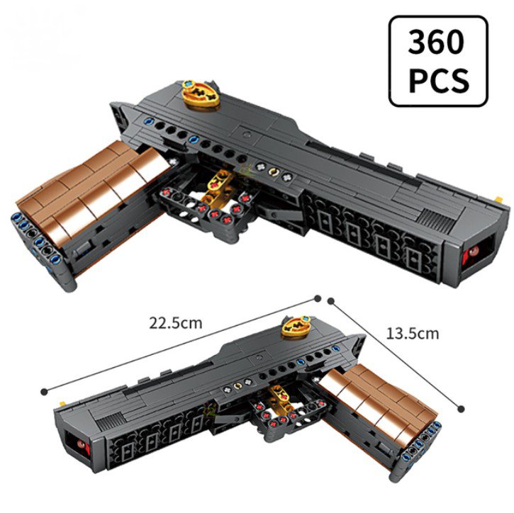 Magnum Revolver - Diy Weapon Ausini Military Building Blocks ...