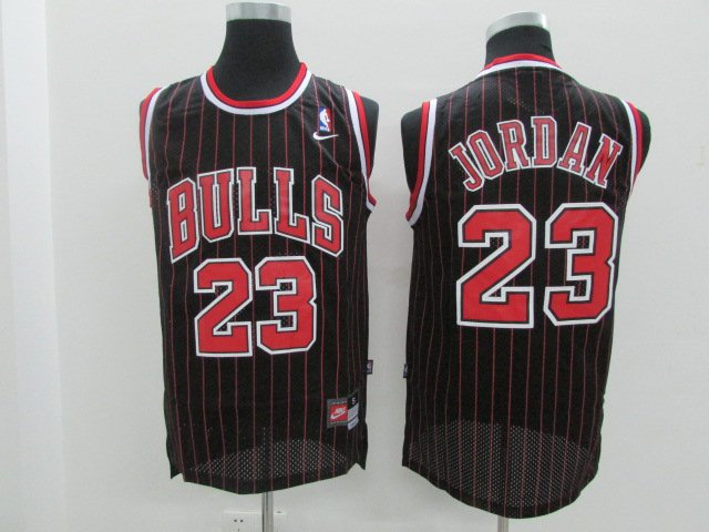 Michael Jordan #23 Chicago Bulls 1997 Retro Black Basketball Jersey