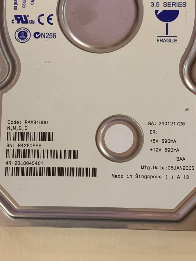 Maxtor DiamondMax 16 120GB 5.4K ATA/133 3.5" 2MB Cache IDE ...