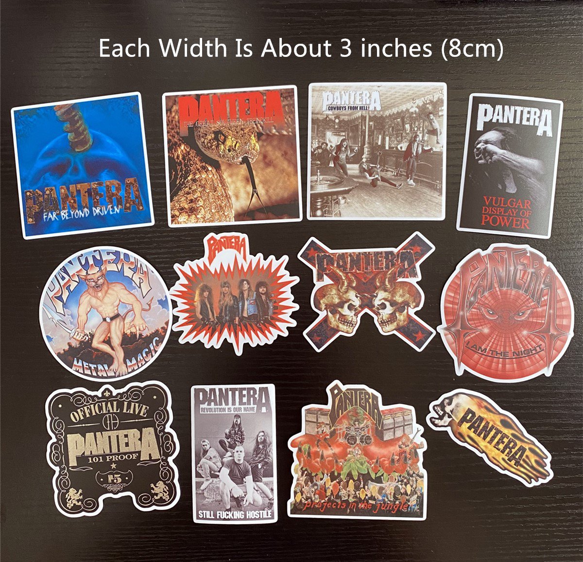 Pantera Decals Far Beyond Driven Great Southern Trendkill Power Metal ...