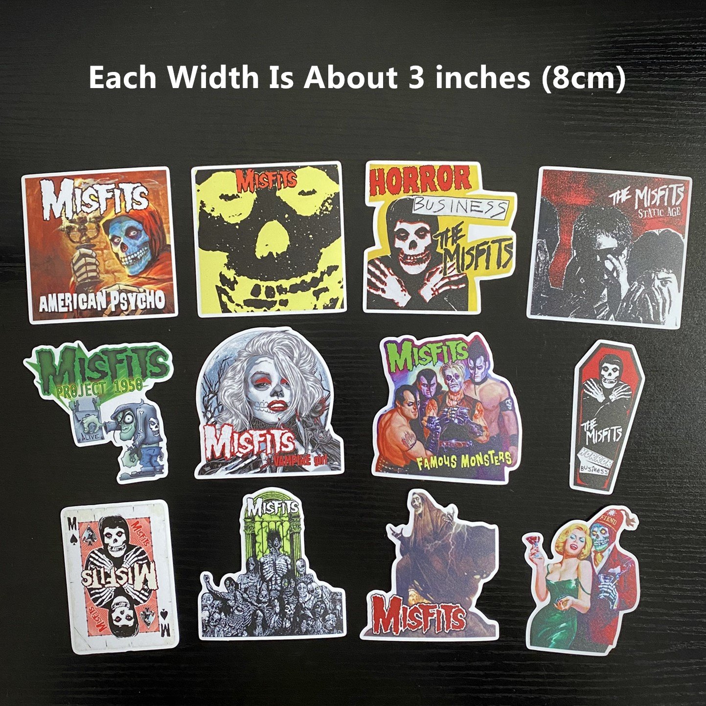 Misfits Decals Set Collection Famous Monsters Static Age Earth A.D ...