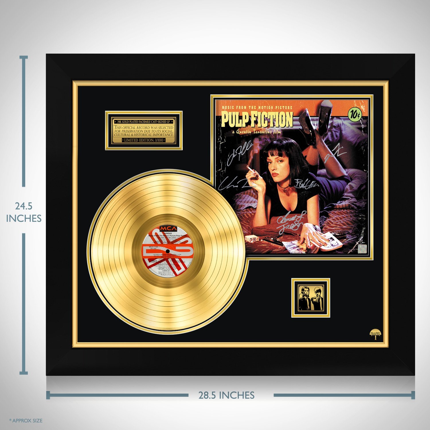 Pulp Fiction Movie Soundtrack Limited Signature Edition Studio Licensed ...