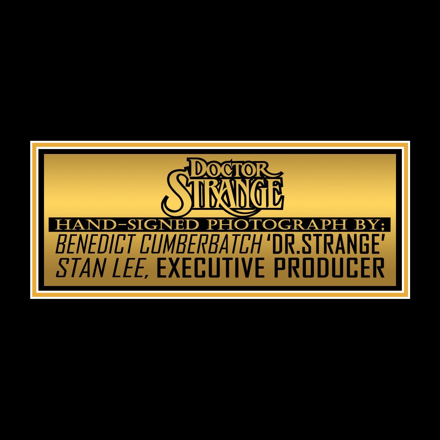 Dr Strange- Hand-Signed 'Transparent Hand' Photo By Benedict ...