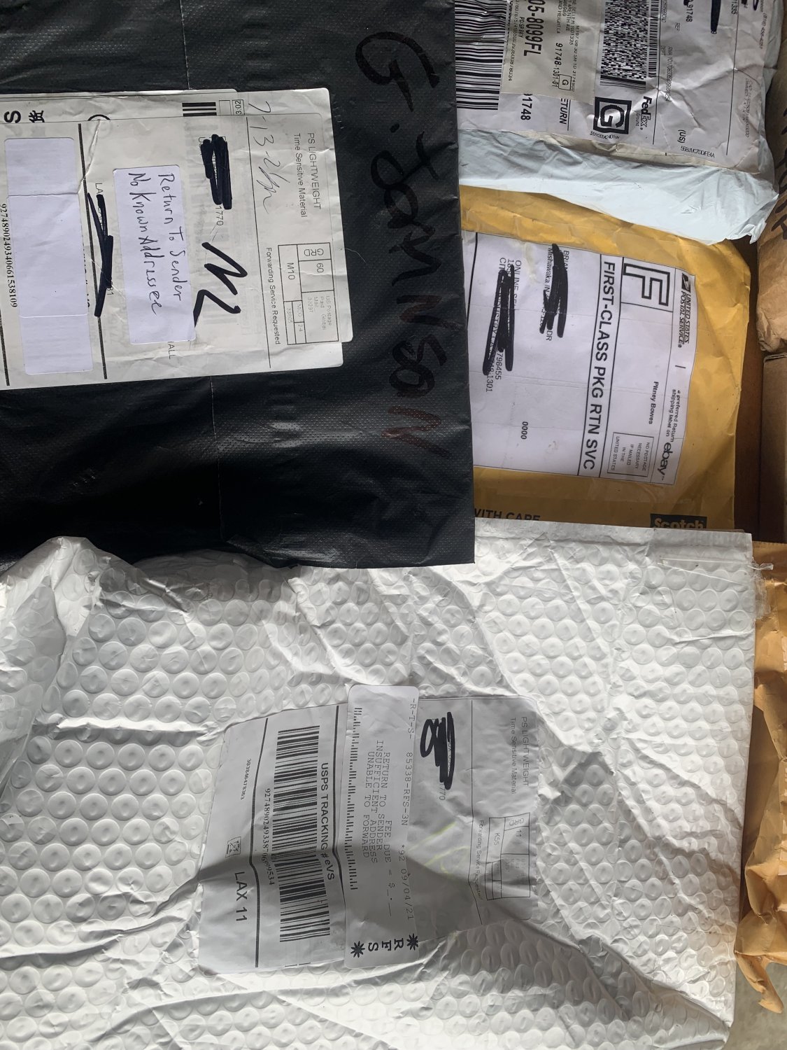 Unclaimed Package = Mystery Package (3 for 30)