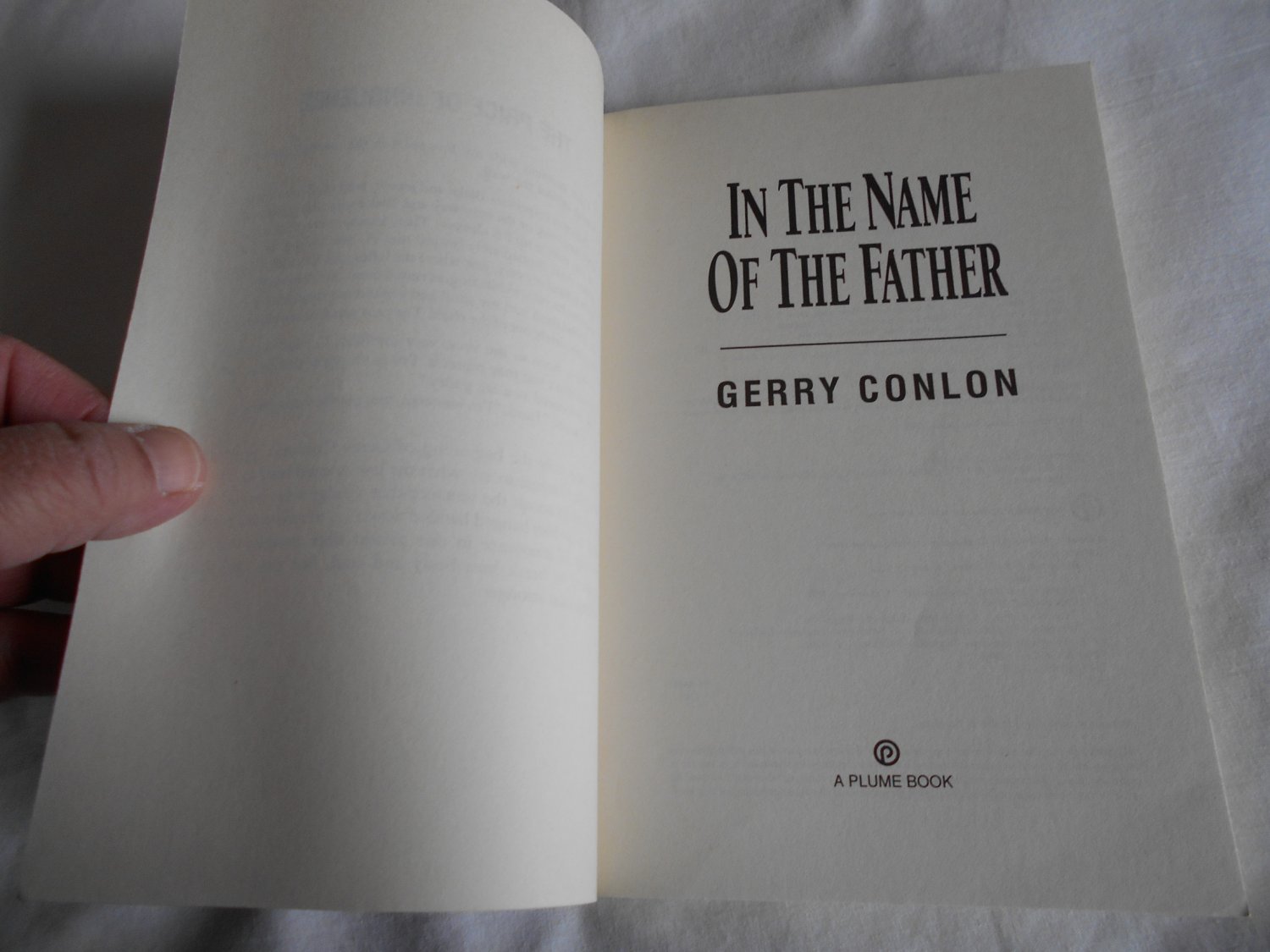 In the Name of the Father Gerry Conlon of the Guildford Four by Gerry ...