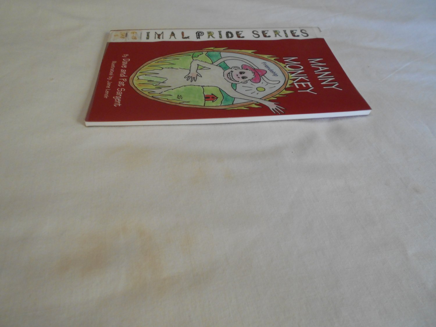 Manny Monkey: Friendship by Dave and Pat Sargent (2001) (L23c4) SIGNED ...