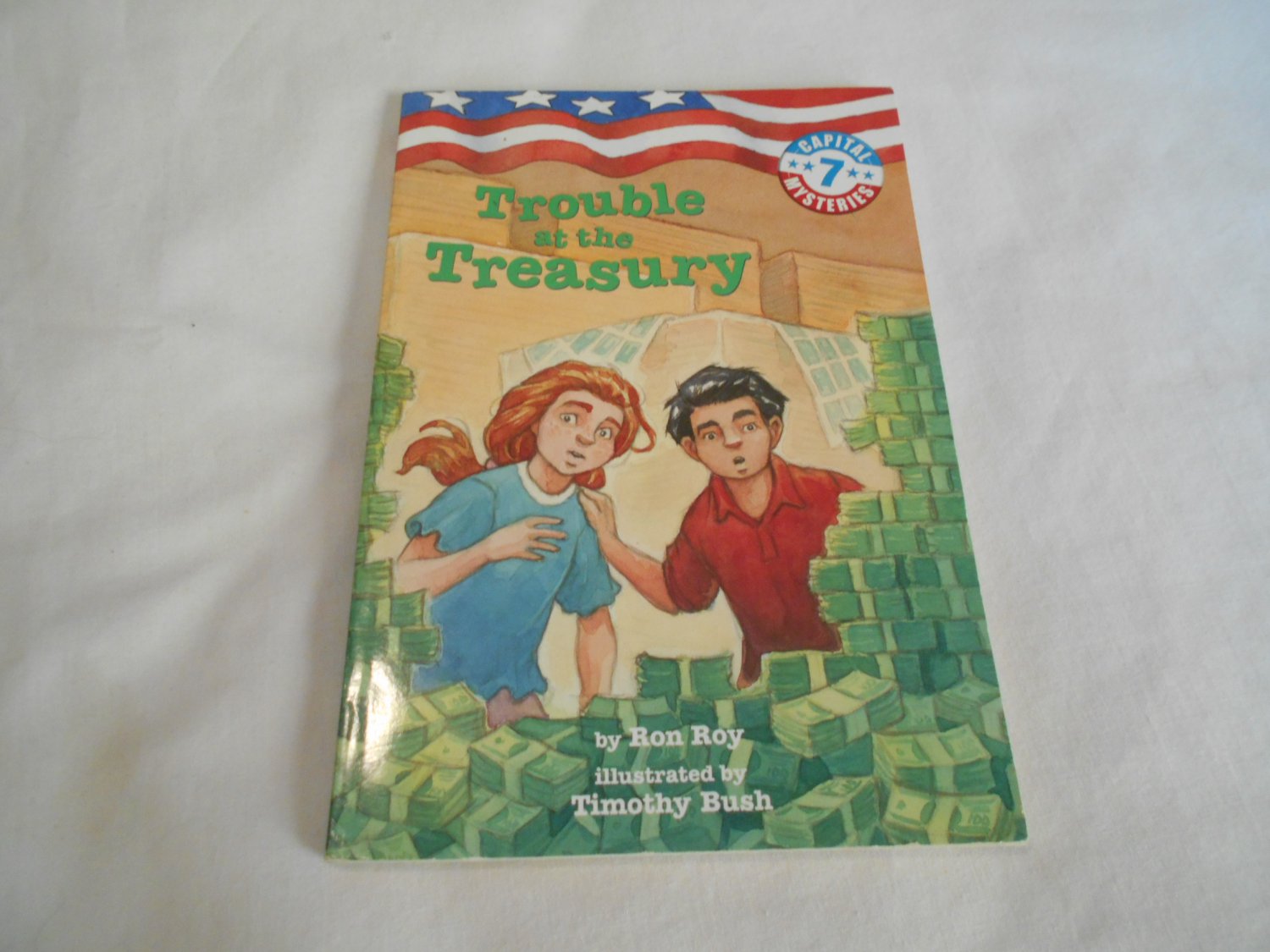 Trouble at the Treasury by Ron Roy (2006) (L2) Capital Mysteries #7 ...