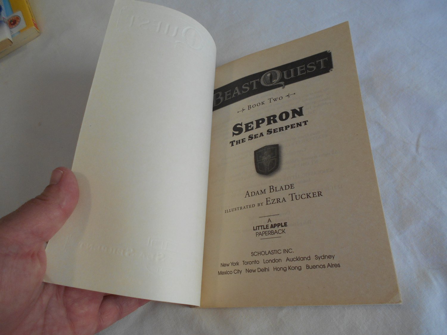 Sepron the Sea Serpent by Adam Blade (2007) (B18) Beast Quest #2 ...