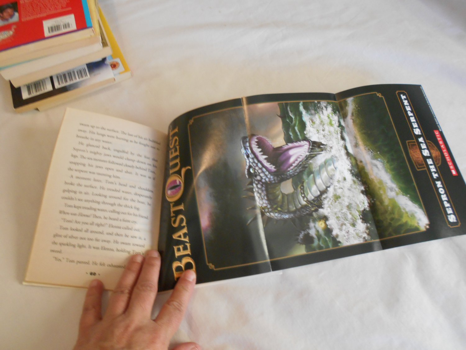 Sepron the Sea Serpent by Adam Blade (2007) (B18) Beast Quest #2 ...