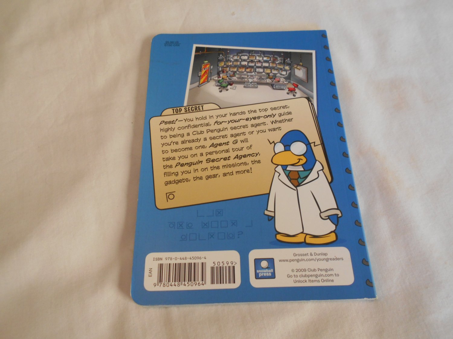 Secret Agent Handbook by Katherine Noll (2009) (L23c4) Disney Club ...
