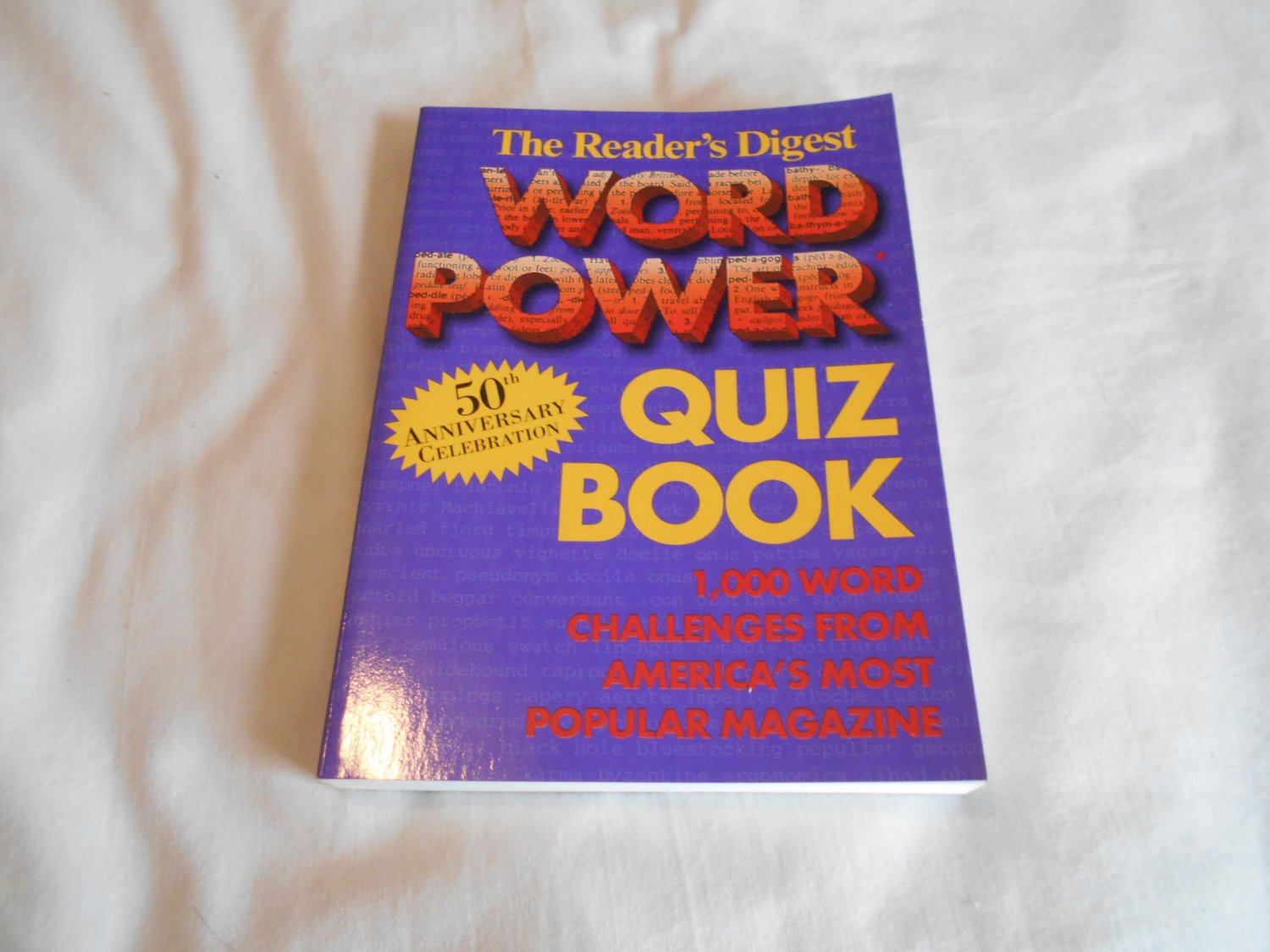 Word Power Quiz Book by Reader's Digest Association (1995) (L22b11) PB