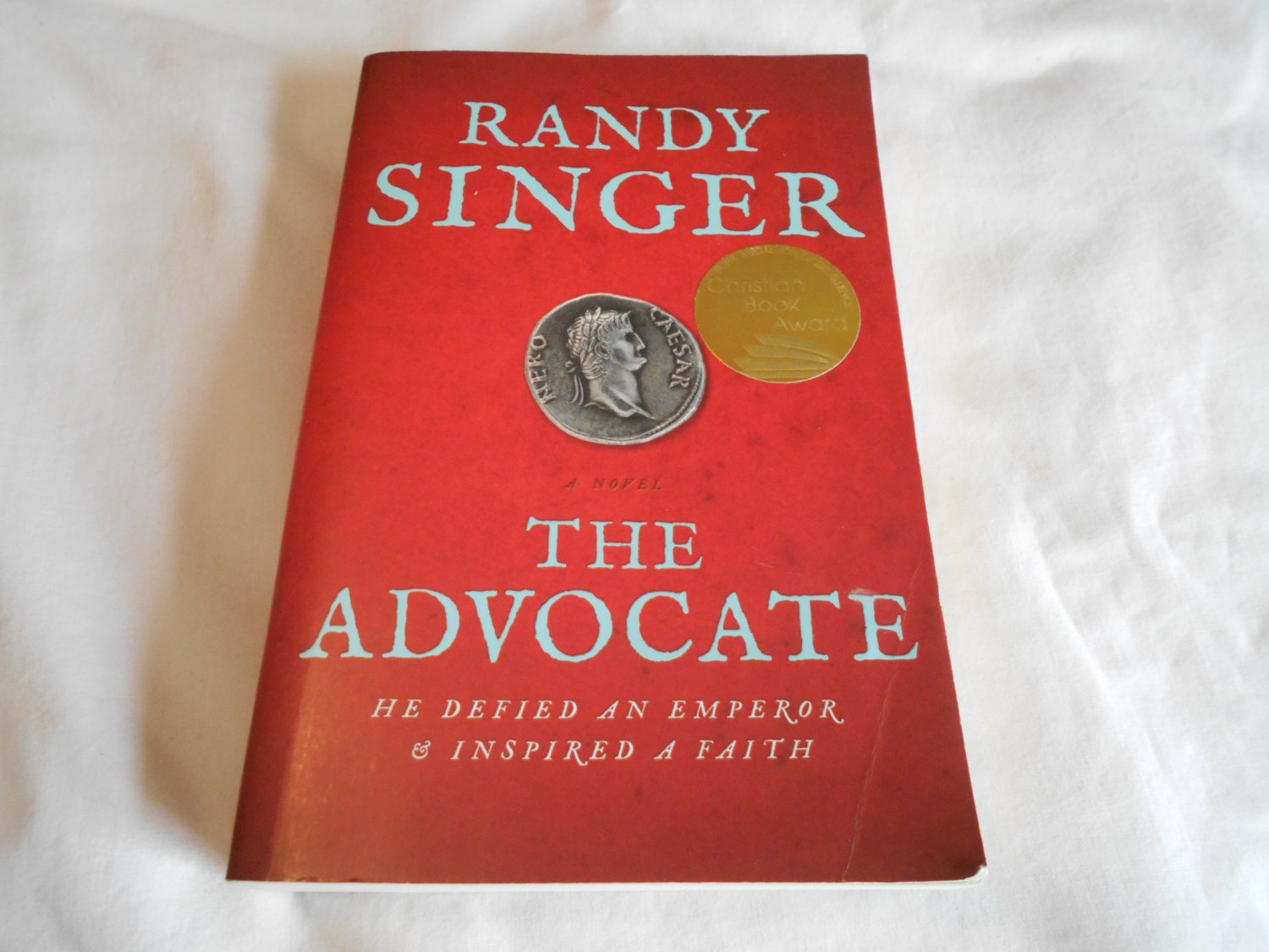 The Advocate by Randy Singer (2014) (B31) Historical, Christian, Fiction