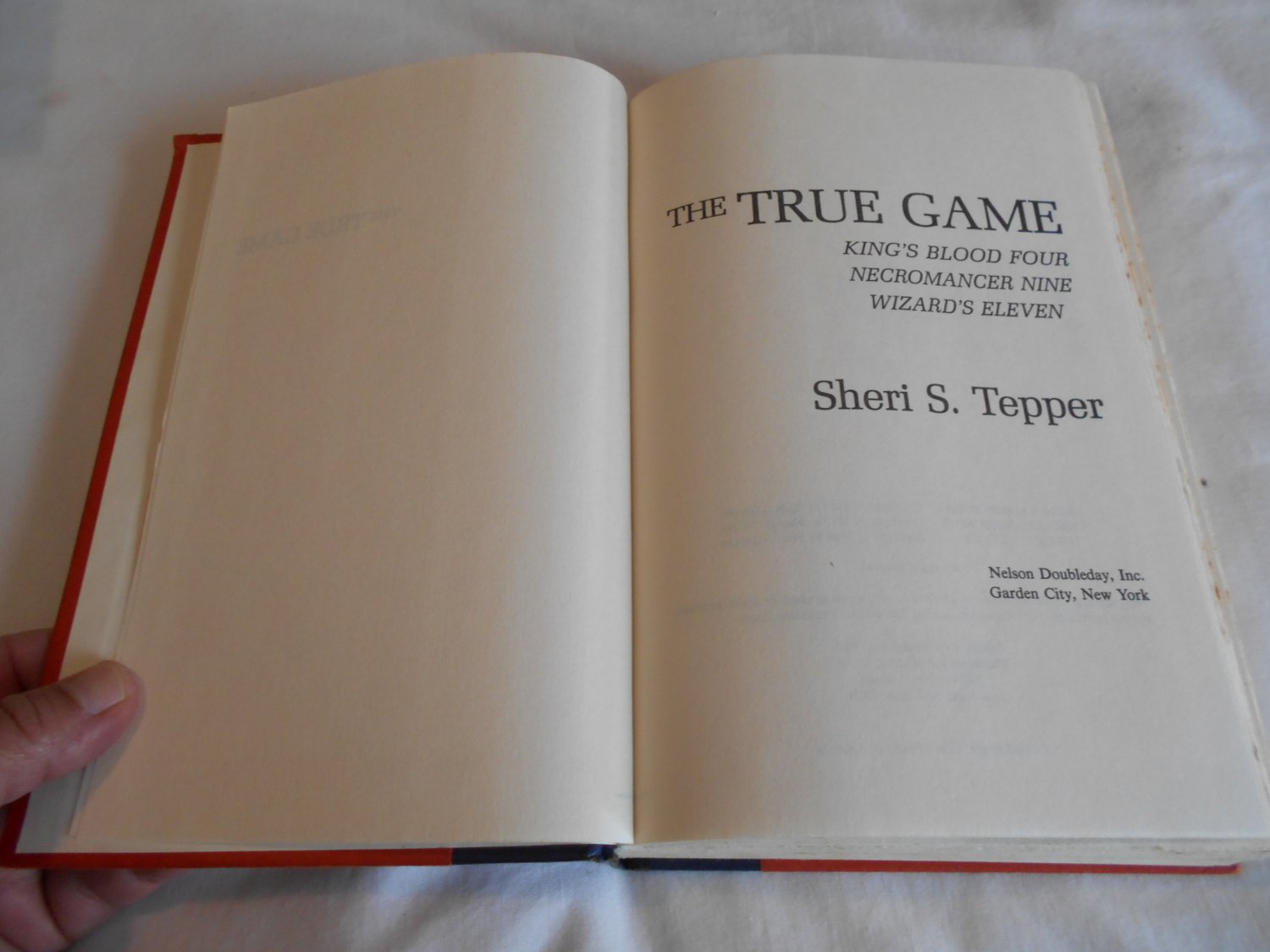 The True Game by Sheri S. Tepper (1984) (R73c4) Land of the True Game ...