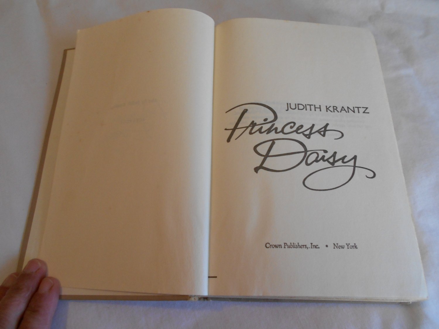 Princess Daisy by Judith Krantz (1980) (R7) Crown Publishers Inc HC