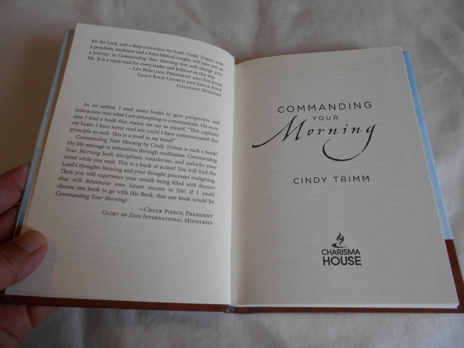 Commanding Your Morning: Unleash the Power of God in Your Life by Cindy ...