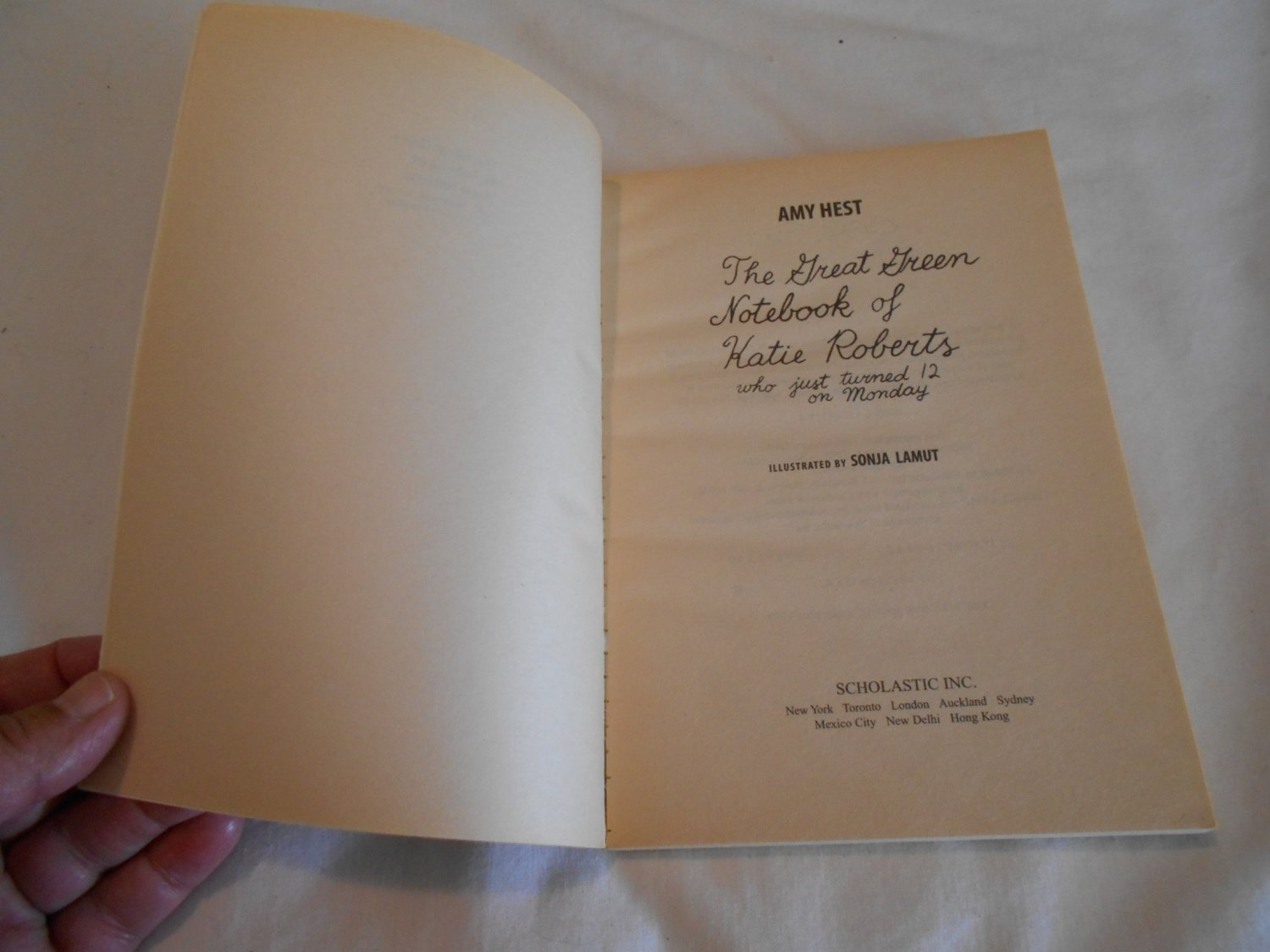 The Great Green Notebook Of Katie Roberts: Who Just Turned 12 On Monday ...